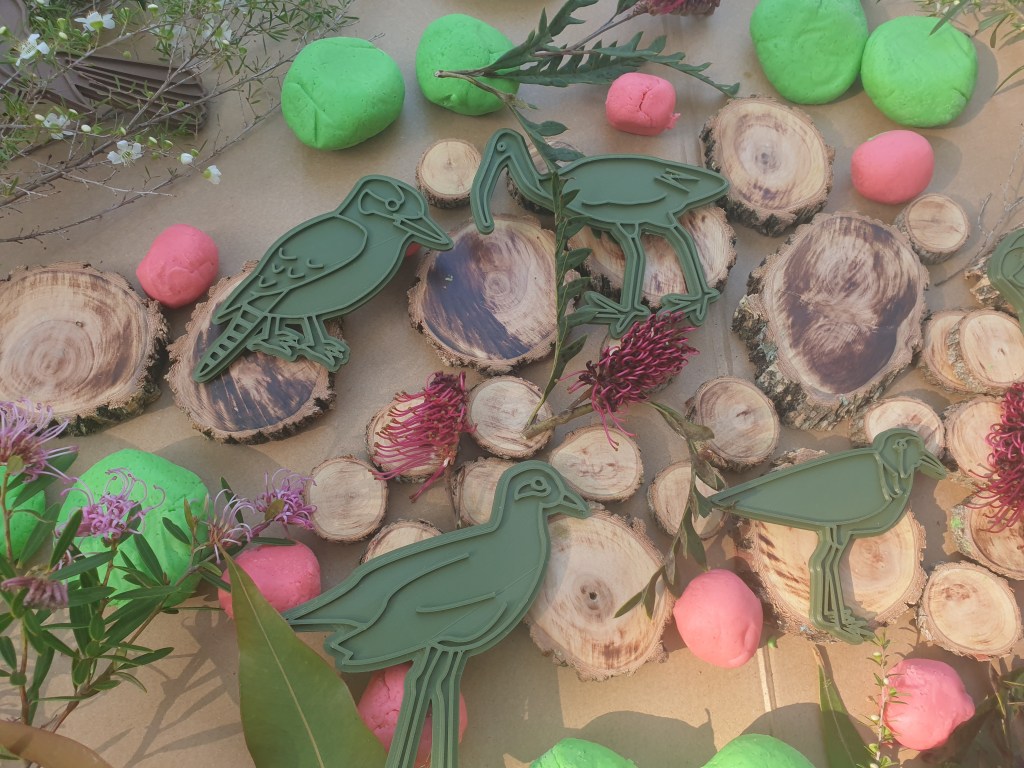 Army dark green Feathered Friends Stamper Collection - Bush Knowing ...