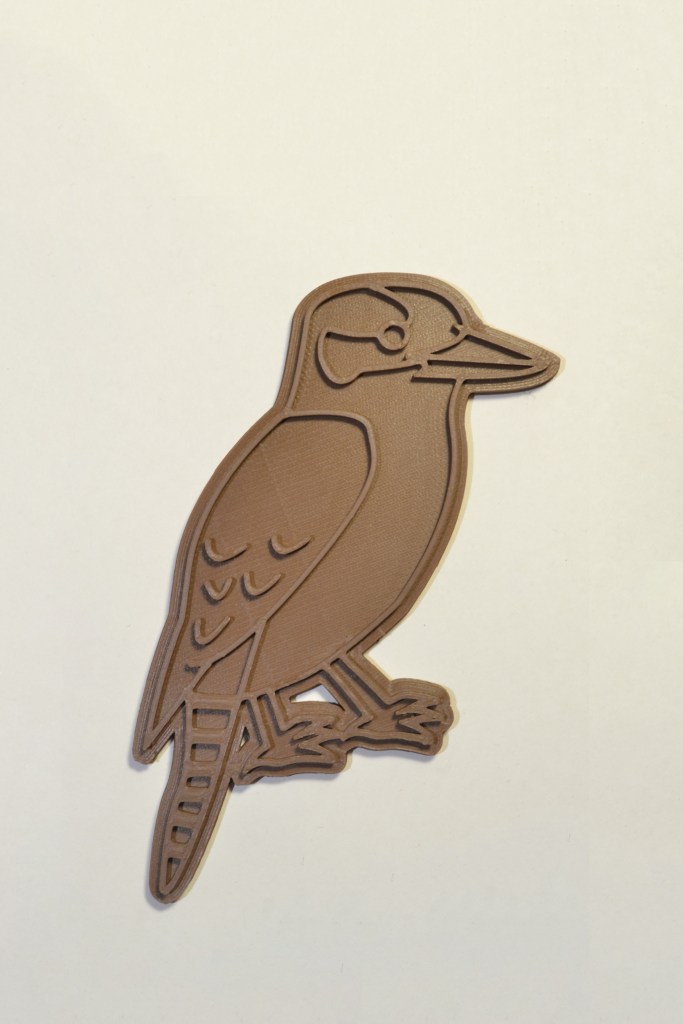 Earth brown Kookaburra Stamper - Bush Knowing Forest School