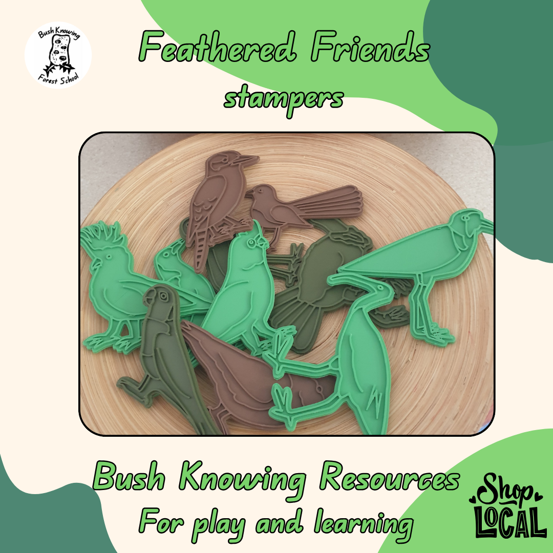Feathered Friends Stampers Collection - Bush Knowing Forest School