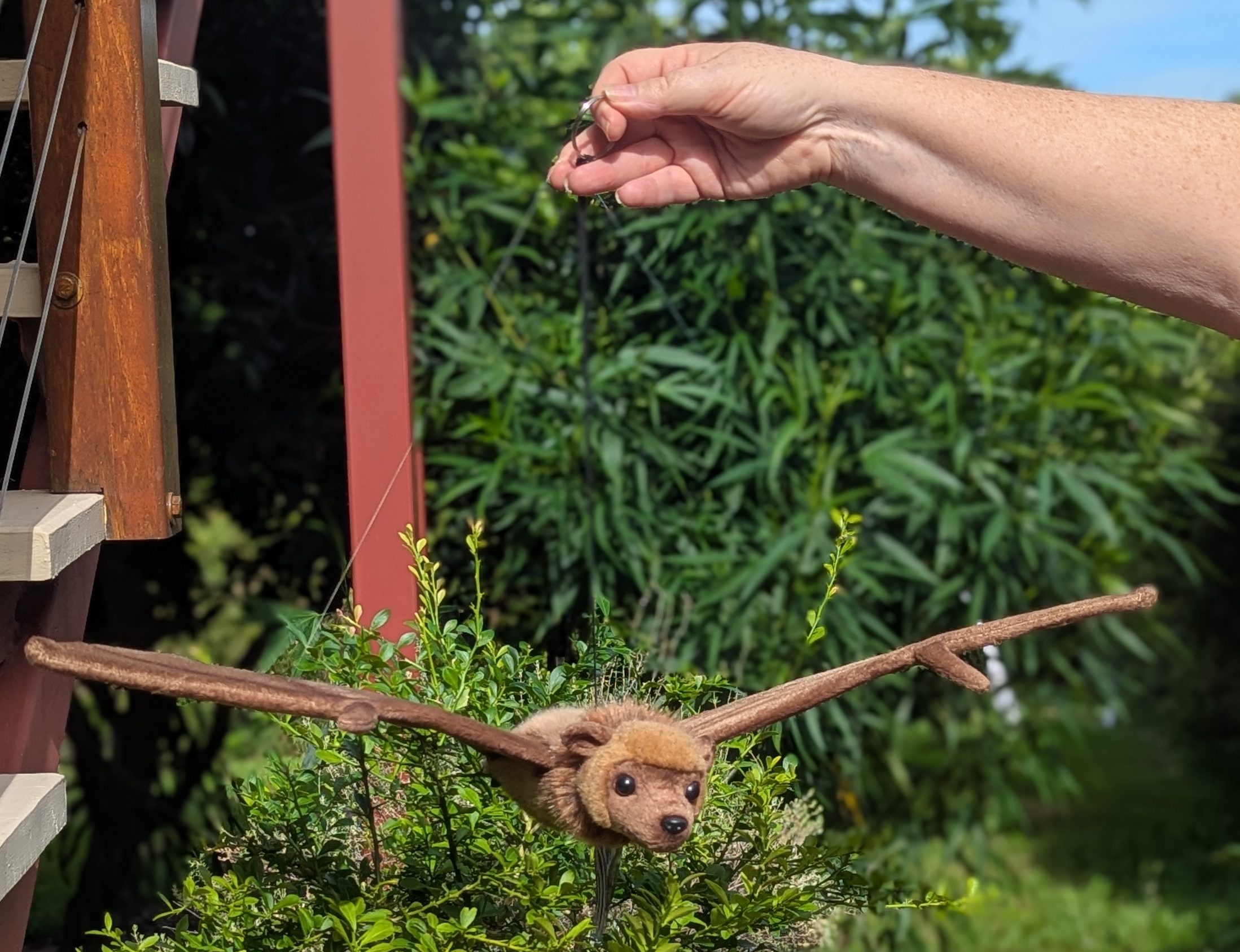 HANSA Flying Fox toy - Bush Knowing Forest School